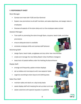 Fashion Merchandising Promotion Plan | PDF