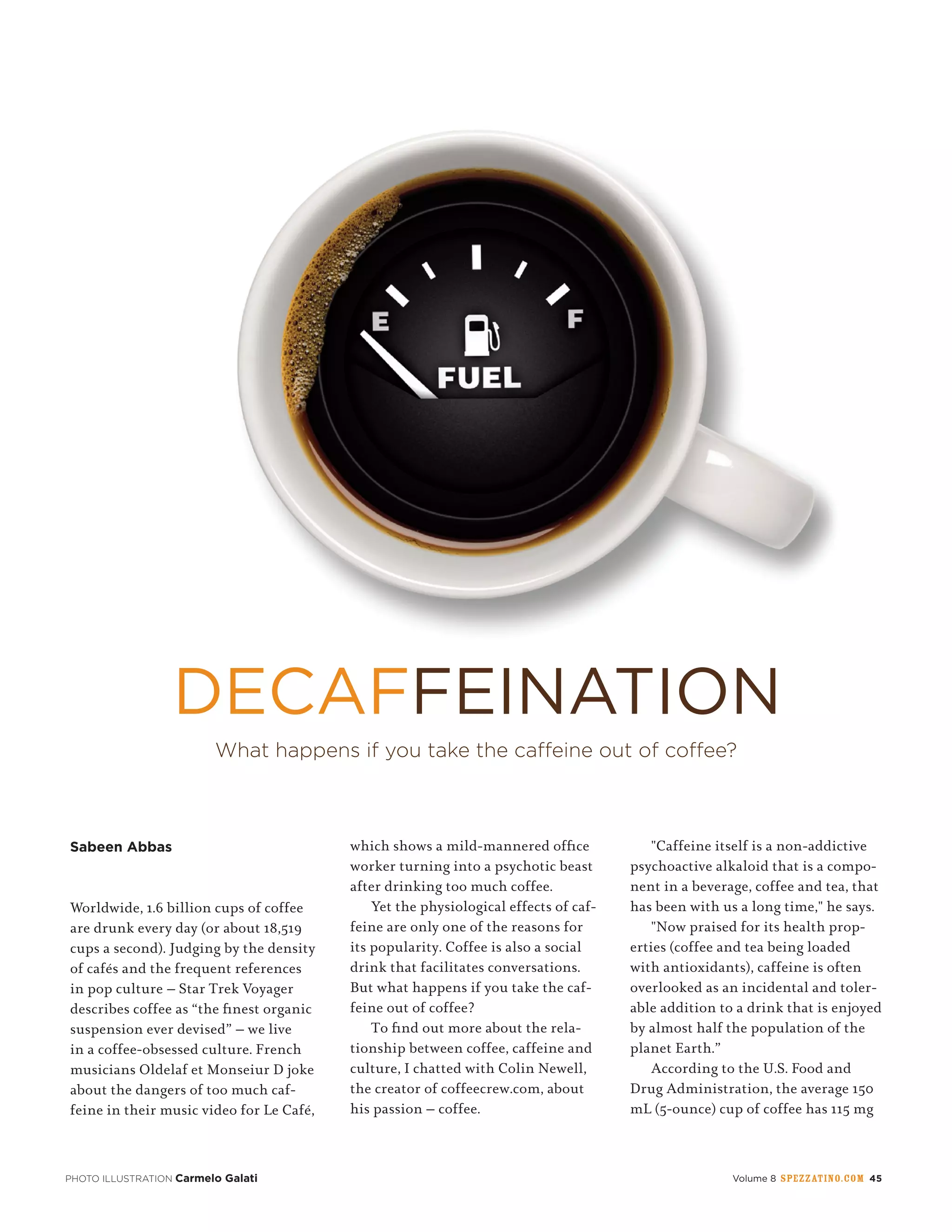 Decaffeination jan2010 | PDF