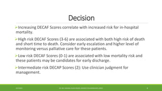 DECAF Score for AECOPD.pptx | Free Download