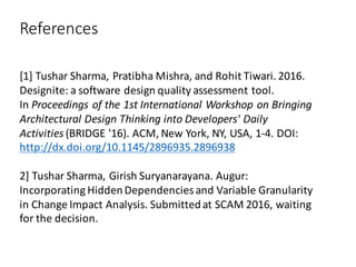 The tail of two source-code analysis tools - Learning and experiences | PPT