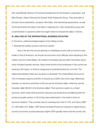 DECA International Business Plan | PDF
