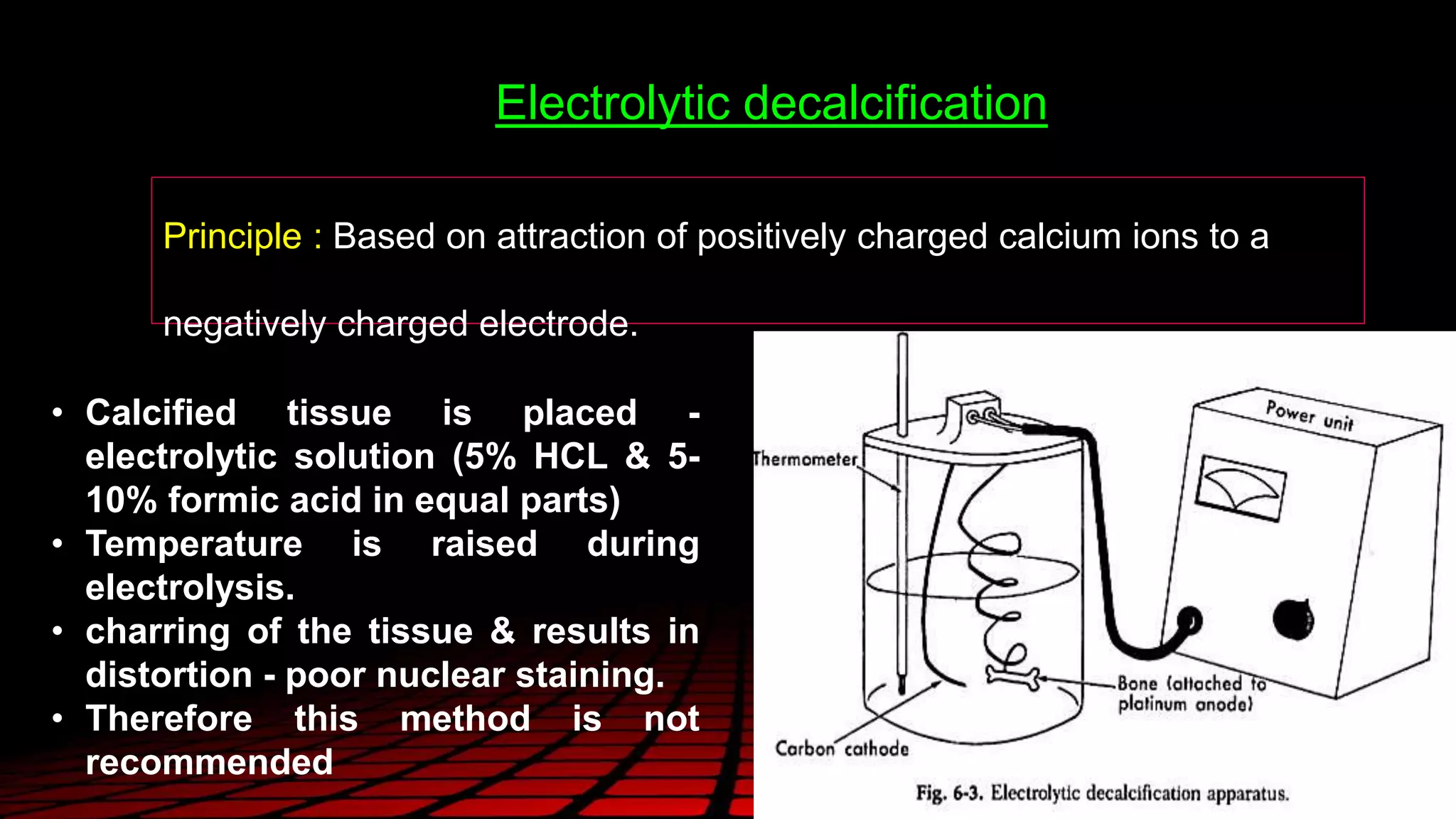 Decalcification of bone and tooth | PPT