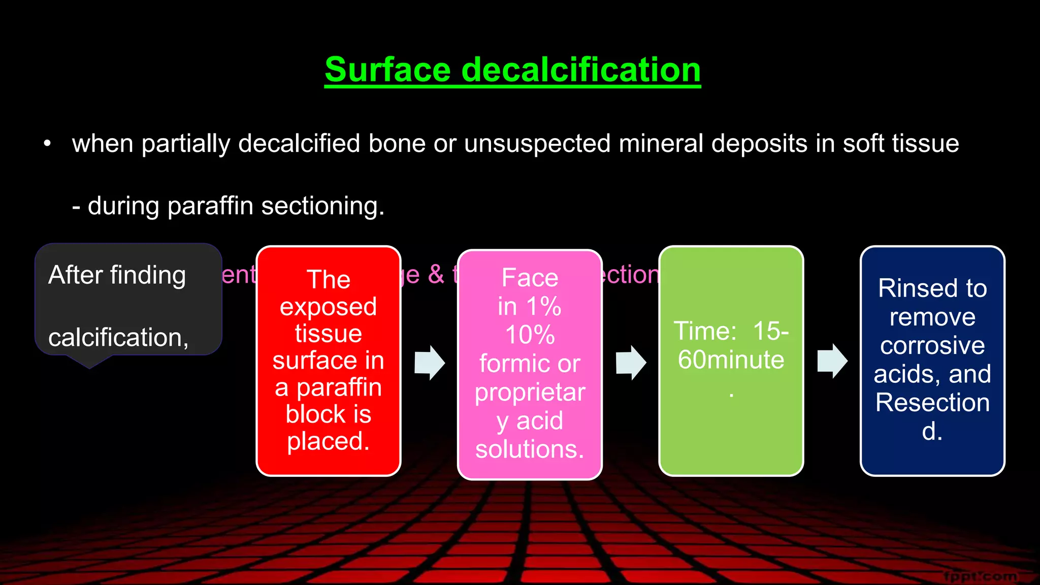 Decalcification of bone and tooth | PPT
