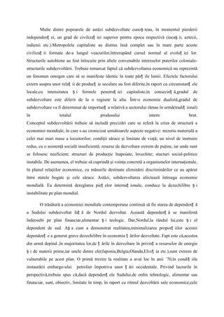 Decalaje ale dezvoltarii economice in lume | DOCX