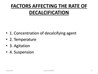 Decalcificaion | PPTX