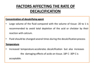 Decalcificaion | PPTX