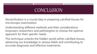 Decalcification of tissue in laboratory.pptx