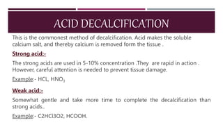 Decalcification of tissue in laboratory.pptx