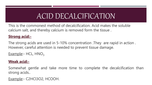 Decalcification of tissue in laboratory.pptx