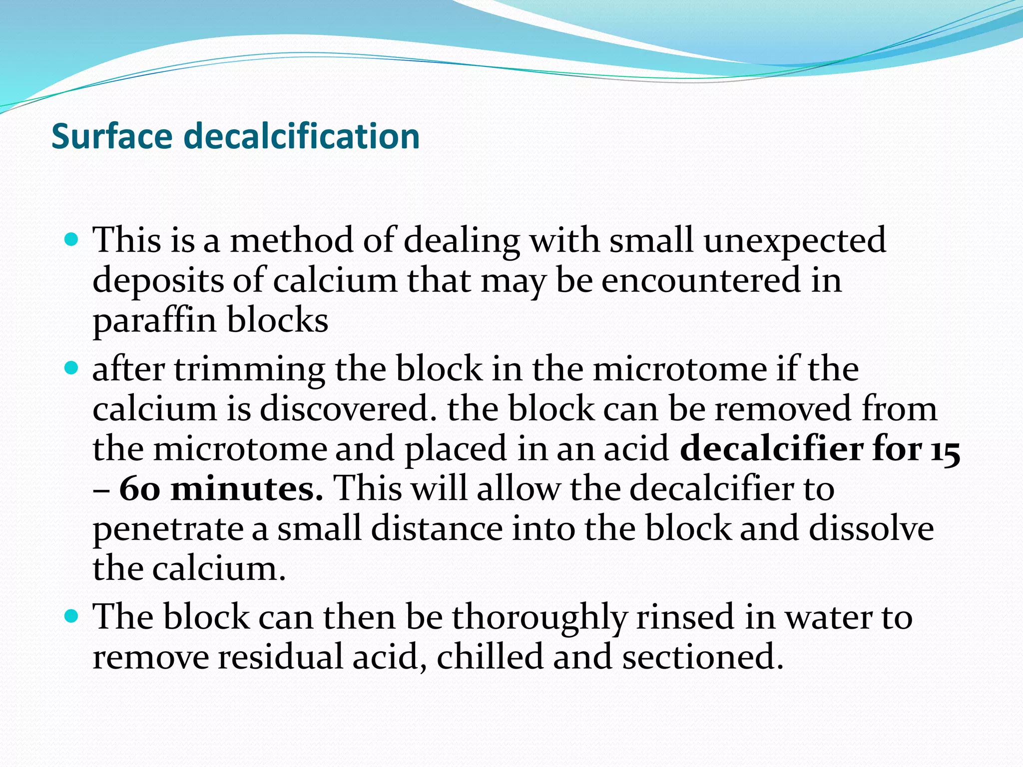 Decalcified section | PPTX