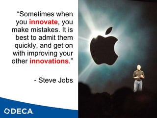 DECA Mission and Values Show | PPT