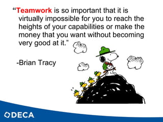 DECA Mission and Values Show | PPT