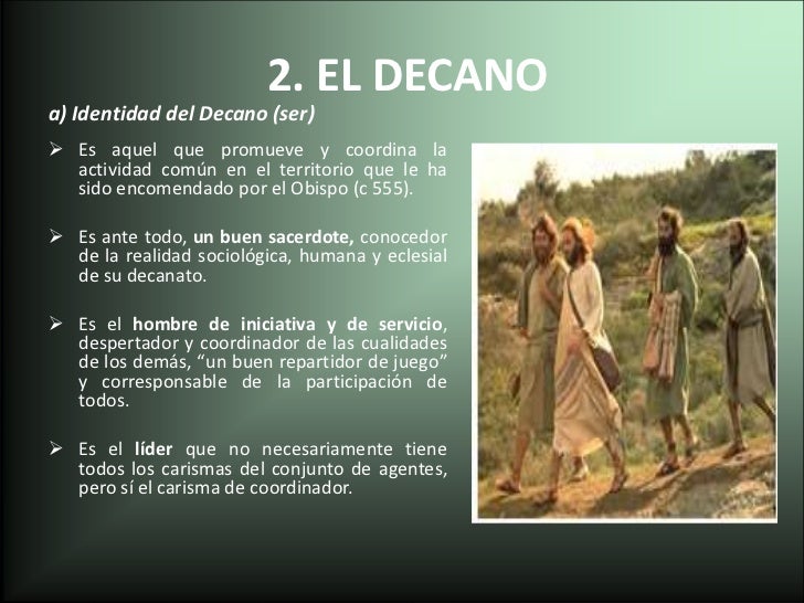 Decanatos y decanos (ser y quehacer)