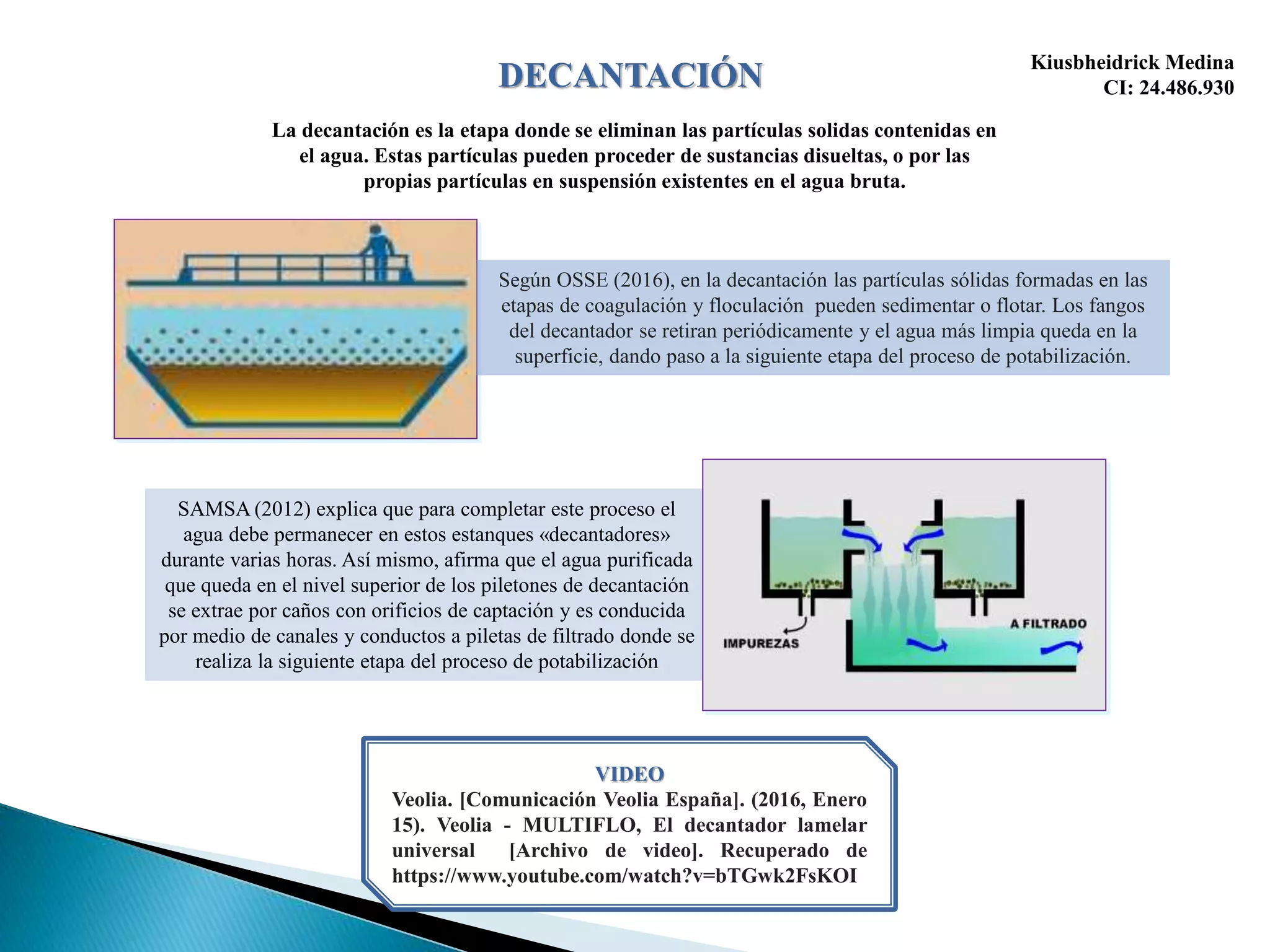 Decantacion | PPTX