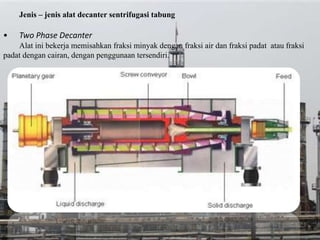 Decanter - Peralatan Industri Proses | PPTX