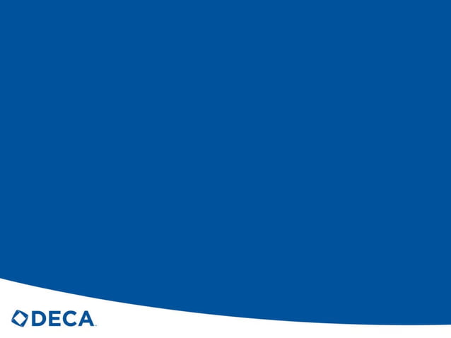 DECA PowerPoint Template | PPT