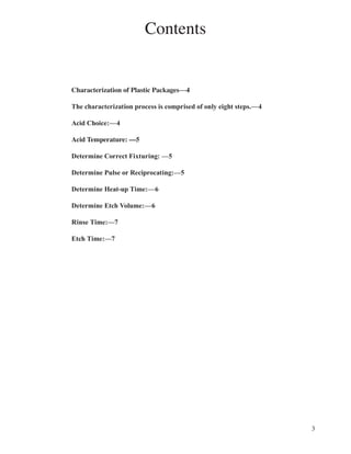 Decapsulation Process Guide | PDF | Chemistry | Science