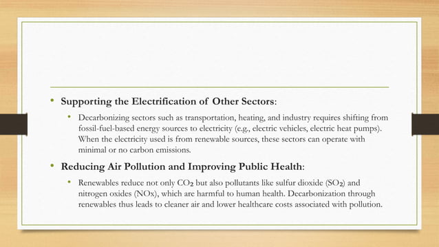 decarbonization and methods of decarbonization | PPTX