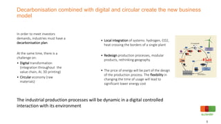 Decarbonization of industry - impact on energy | PDF