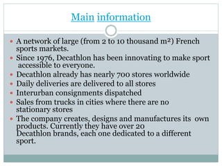Decathlon presentation | PPTX