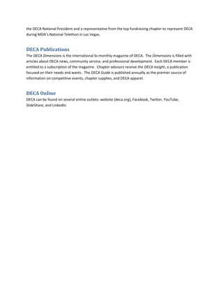 Overview of National DECA | PDF