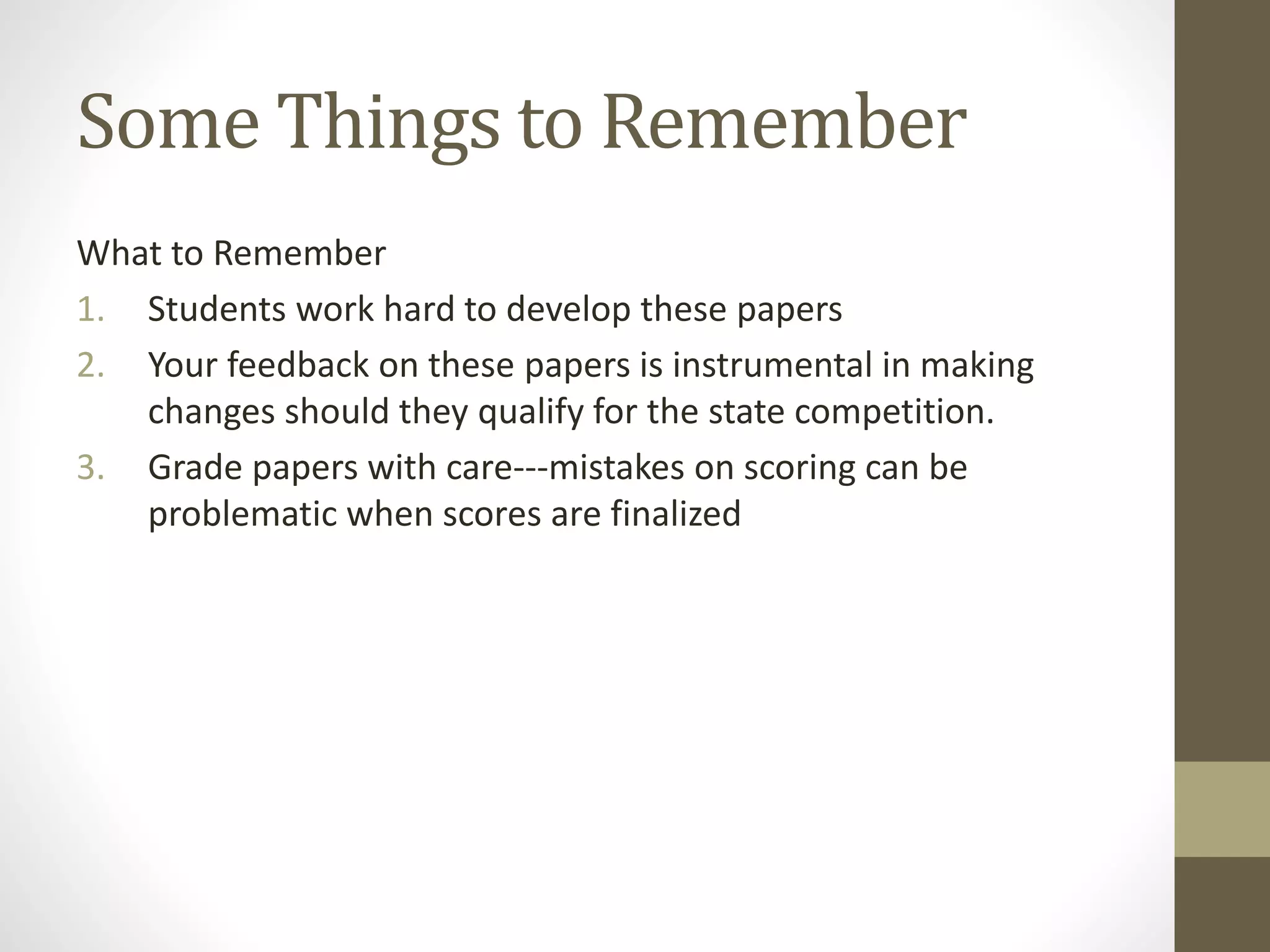 Deca written projects | PPTX