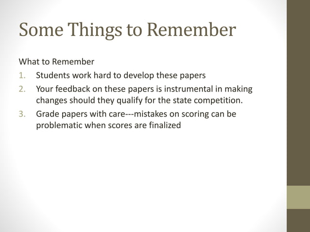 Deca written projects | PPT