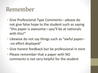 Deca written projects | PPT