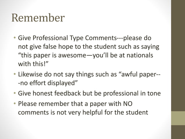 Deca written projects | PPT