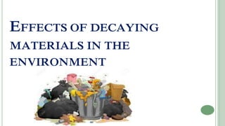 Decaying non decaying | PPTX | Infectious Diseases | Diseases and ...