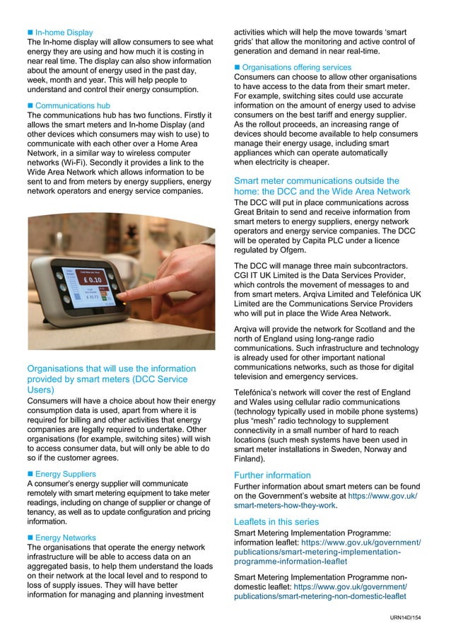 Decc smart metering-system_leaflet | PDF