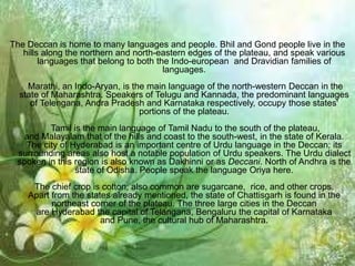 Deccan plateau | PPTX