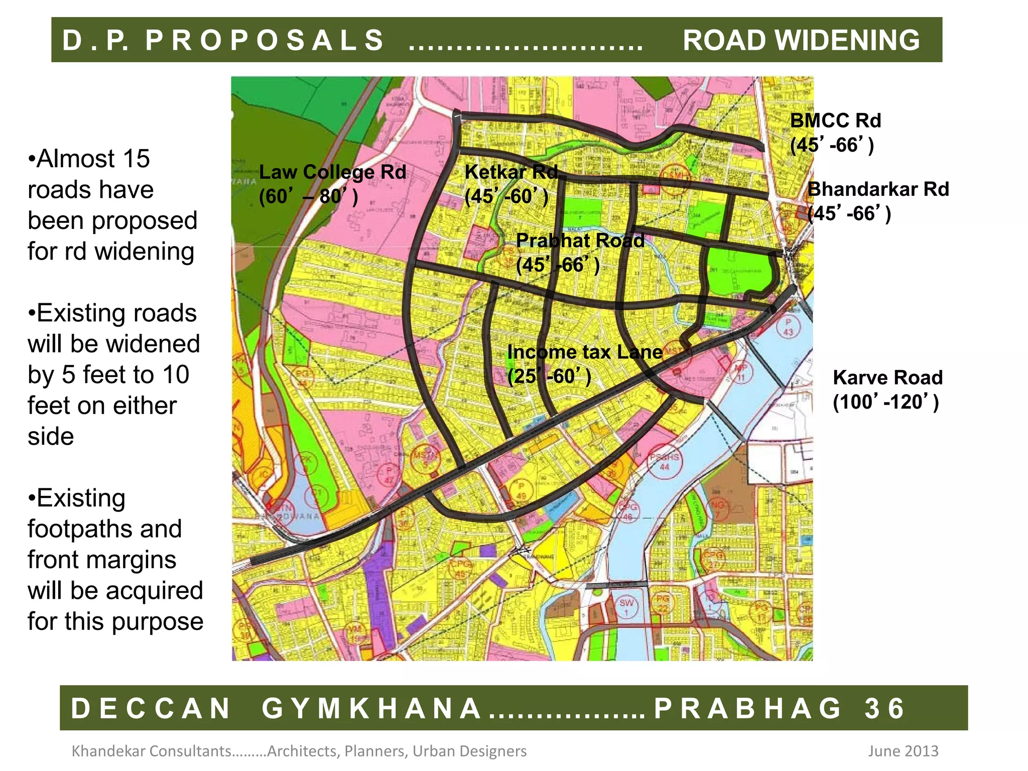 An overview of Pune Development Plan proposal 2007-2027 - Impact of ...