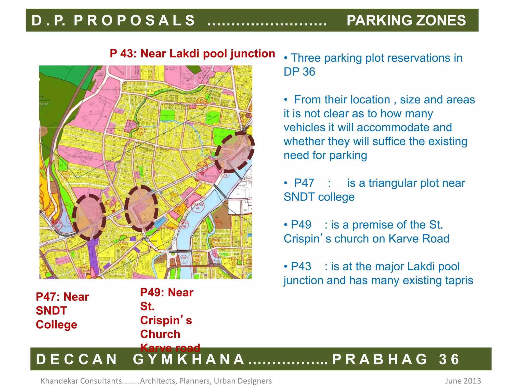 An overview of Pune Development Plan proposal 2007-2027 - Impact of ...