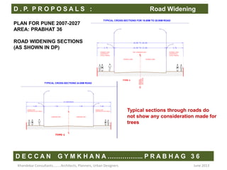 An overview of Pune Development Plan proposal 2007-2027 - Impact of ...