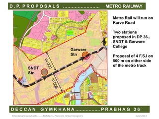 An overview of Pune Development Plan proposal 2007-2027 - Impact of ...