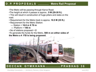 An overview of Pune Development Plan proposal 2007-2027 - Impact of ...