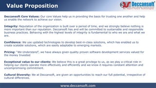 Deccansoft software services | PPTX
