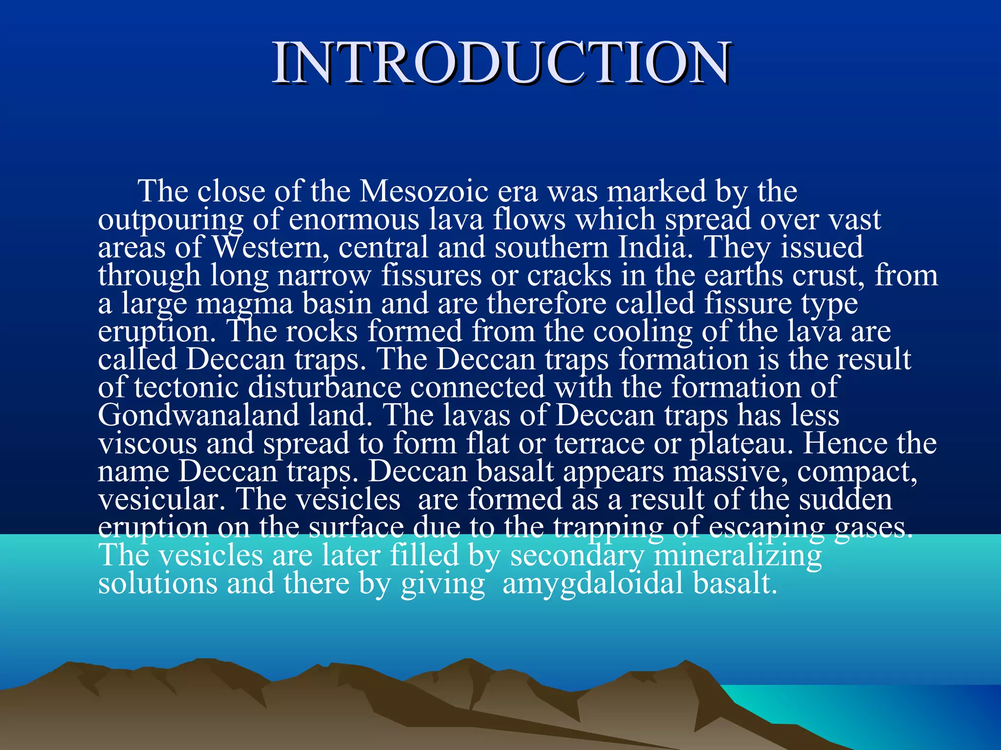 Deccan traps | PPT