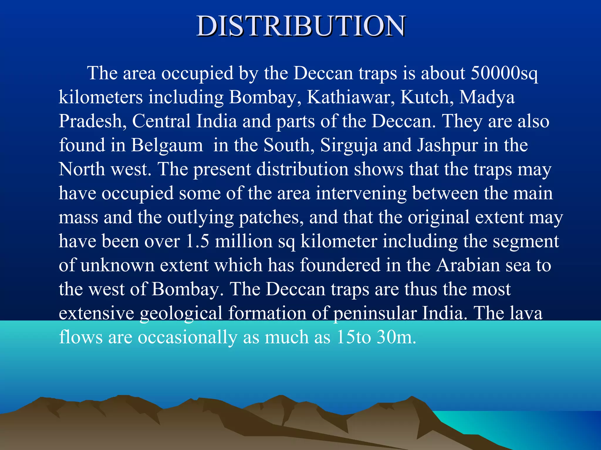 Deccan traps | PPT