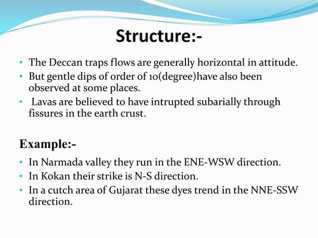 Deccan Traps | PPTX | Geology | Science