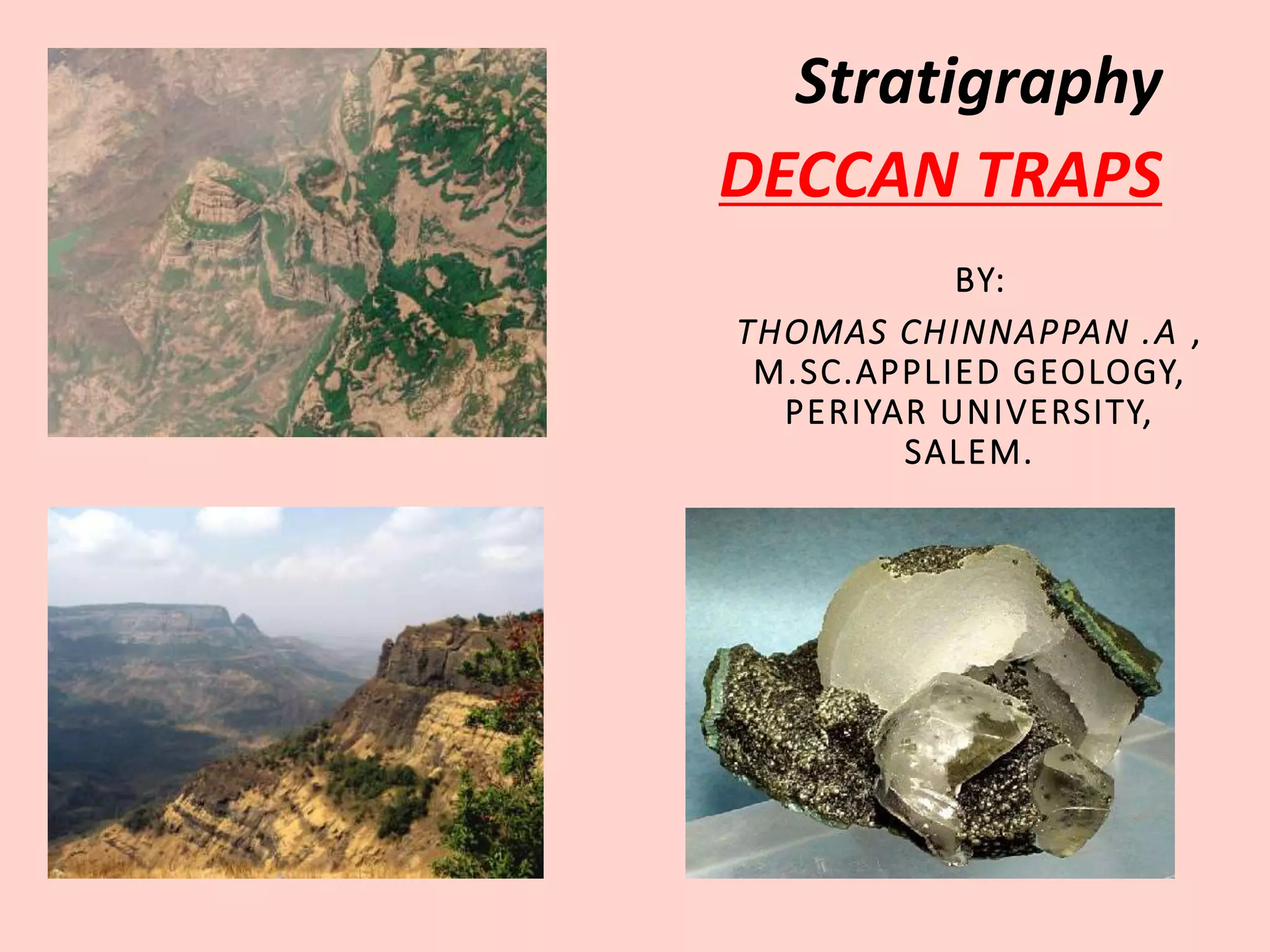 Deccan traps in stratigraphy | PPTX