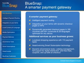 Demo_BlueSnap_3-28-14 | PPT