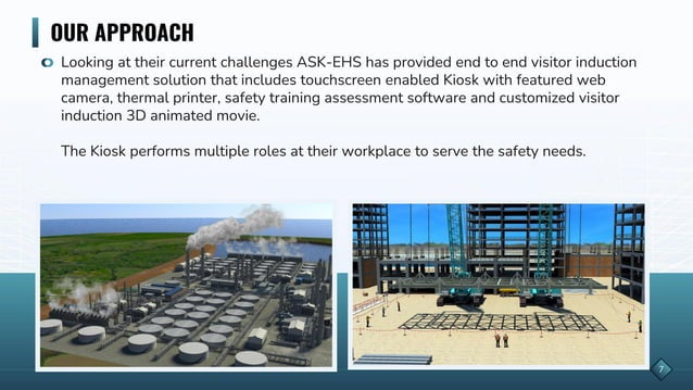 Visitor Management & Induction in Automotive Manufacturing | PPT