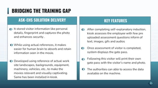Visitor Management & Induction in Automotive Manufacturing | PPT