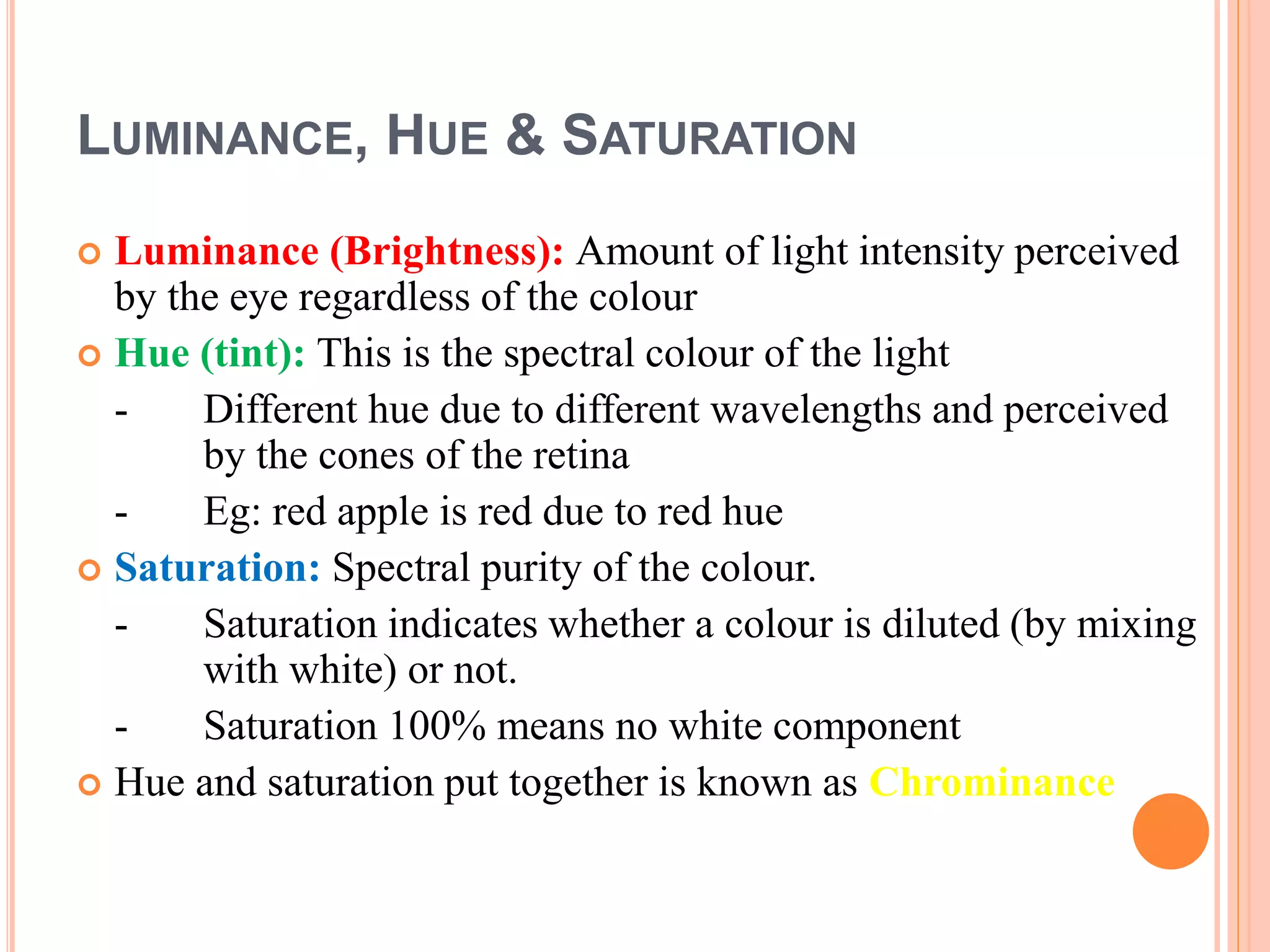 Basics of Colour Television and Digital TV | PPTX