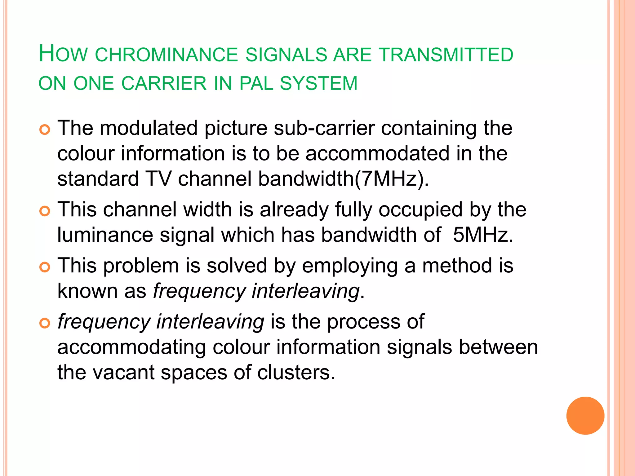 Basics of Colour Television and Digital TV | PPTX
