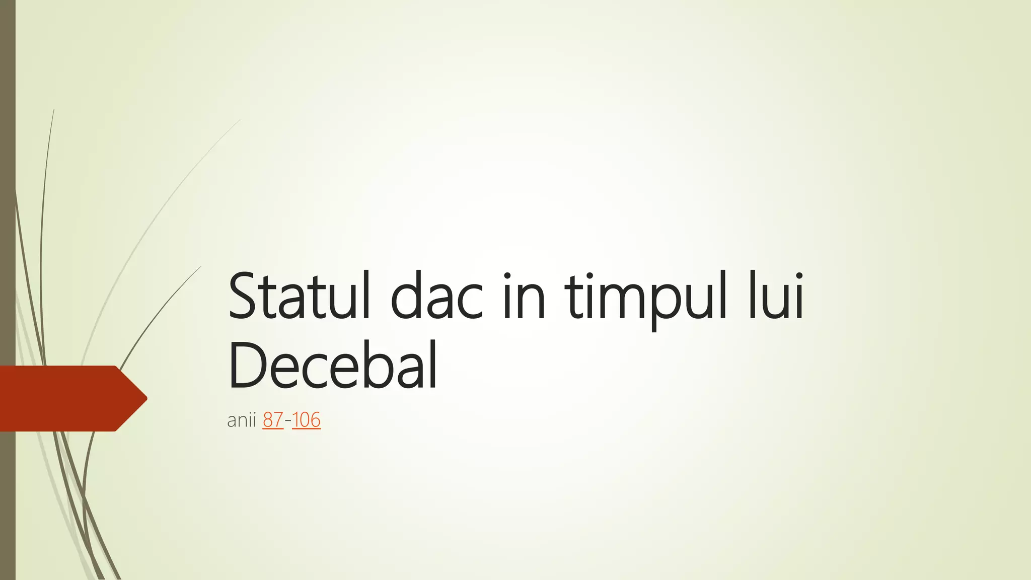 Decebal | PPTX