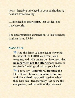 THE DECEITFULNESS OF TREACHERY | DOCX