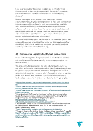 Deceived by design. How tech companies use dark patterns to discourage ...